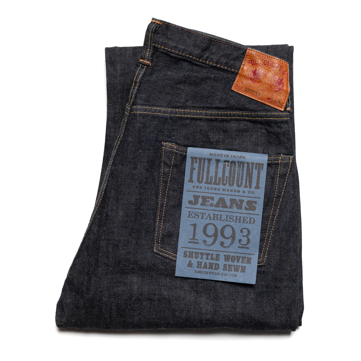 Full Count - 0105XXW Wide Leg - 15.5oz Heavy Selvedge