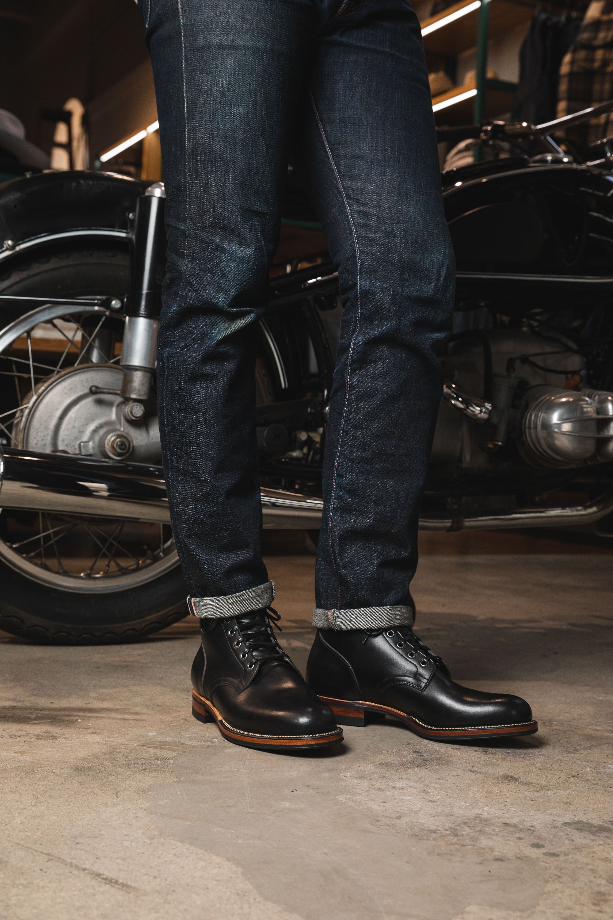 Viberg - Service Boot - 2030 Last - Black Chromexcel