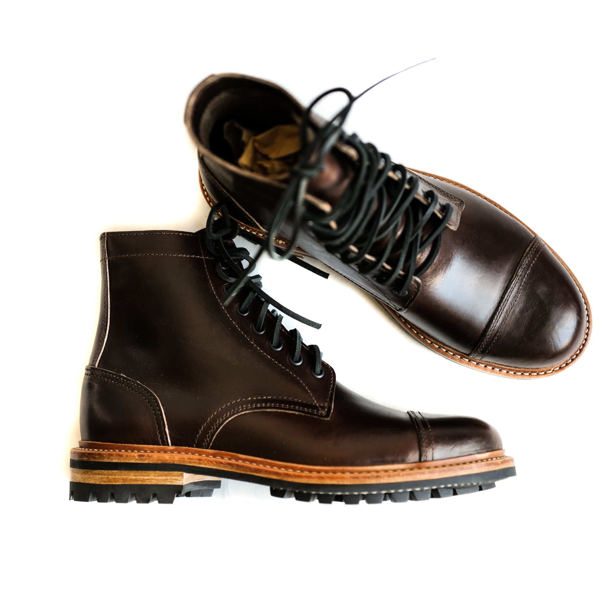 Oak Street x ButterScotch - 93 Cap Toe Trench Boot